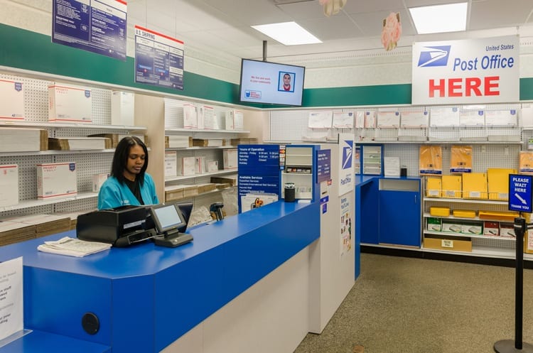 Post Office Counter